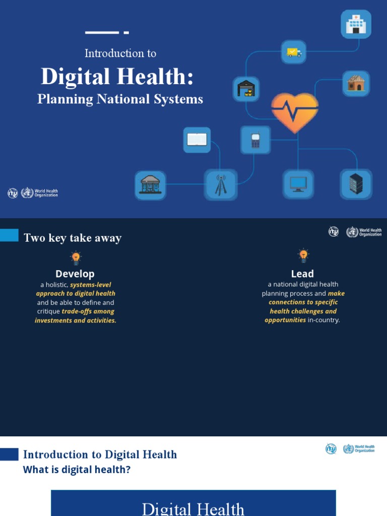 1 Digital Health 101 D1 Introduction To Digital Health | PDF | Health ...