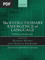 Bow-Wow Theory | PDF | Theory | Origin Of Language