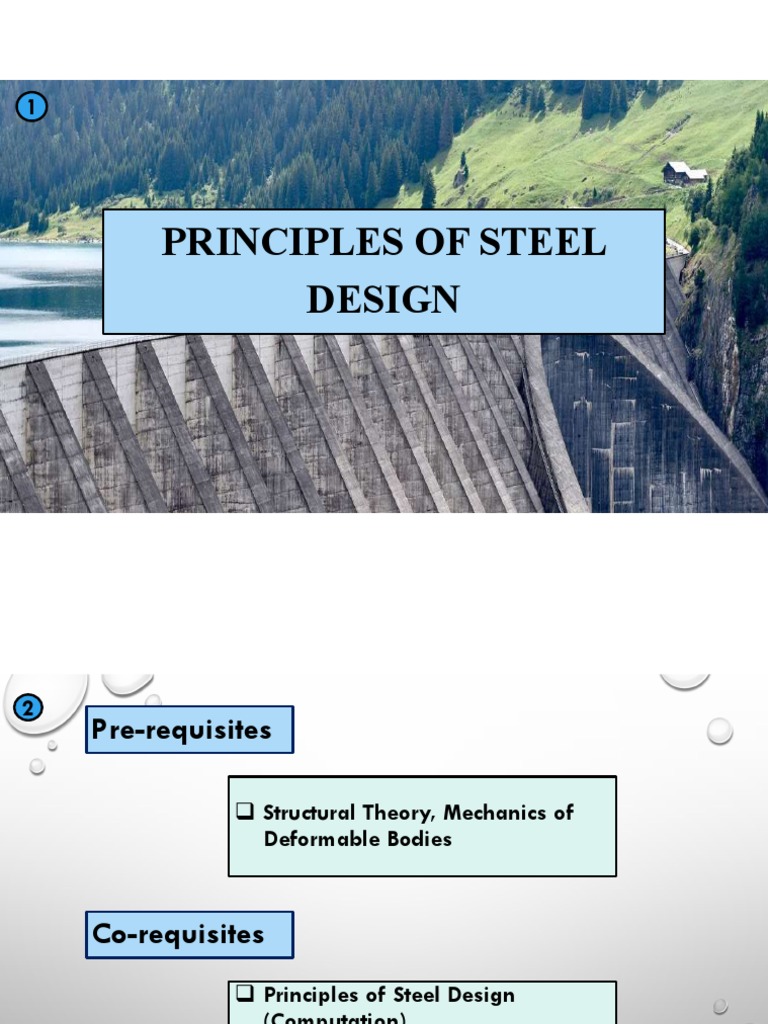 Principle of Steel Design Syllabus | PDF | Art | Science & Mathematics