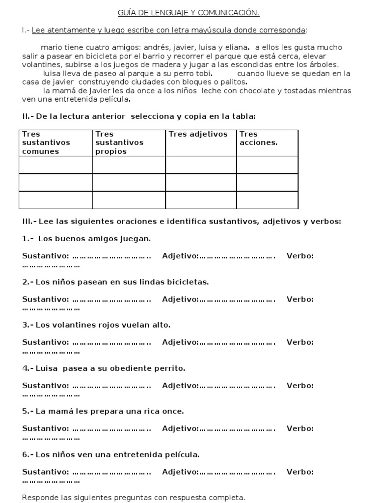 .Guia de Adjetivos Verbos Sustantivos