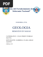 Reptación: Movimientos de Suelos y Creep | PDF | Suelo | Geología