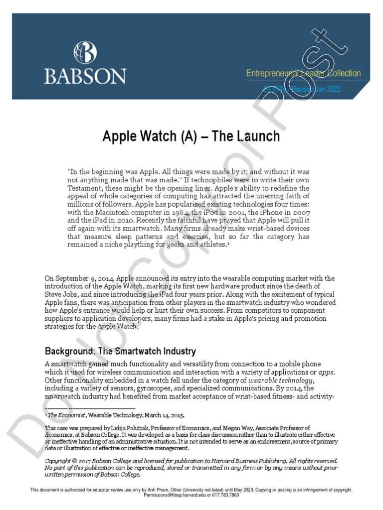 Apple Watch | Download Free PDF | Smartwatch | Apple Inc.