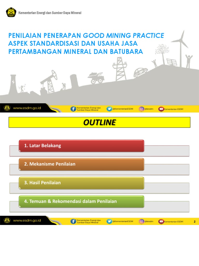 Penilaian Good Mining Practice 2023 | PDF