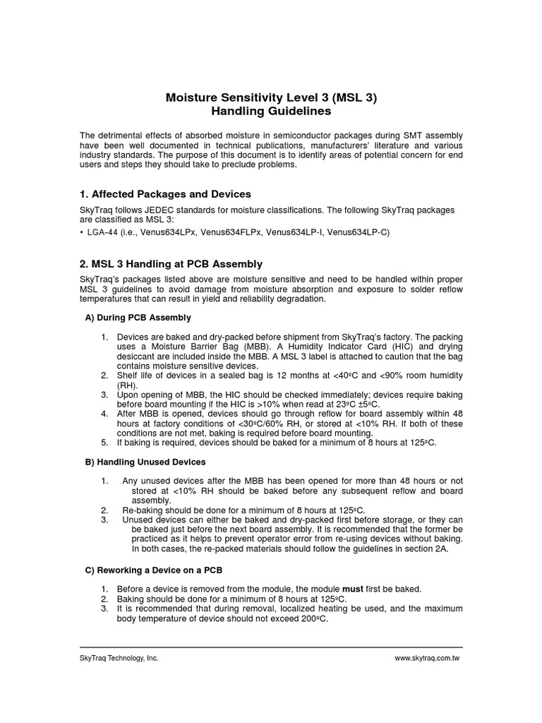 MSL3 Guideline 1 | PDF | Manufactured Goods | Materials