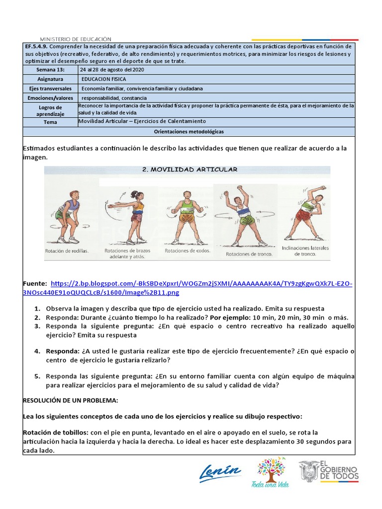 Ficha - Docente Luigui Rumbea - 2do Bachillerato - Educación Fisica ...