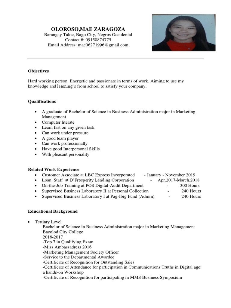 Marketing Professional Resume | PDF