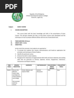 Syllabus - Kitchen Essentials and Basic Food Prep - New Format | PDF ...