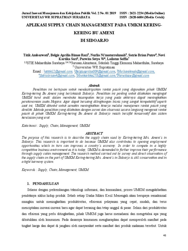 Rantai Pasokan 1 | PDF