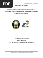 Template Proposal Magang 19072022 | PDF