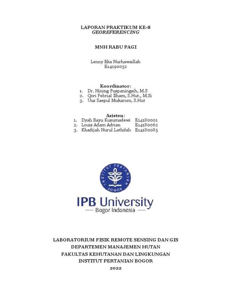 Lenny Eka Nurhawaillah - E14190052 - GIK 8 | PDF | Komputer