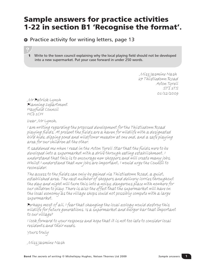 Bond Secrets of Writing Sample-Answers | PDF | Vikings | Vocabulary