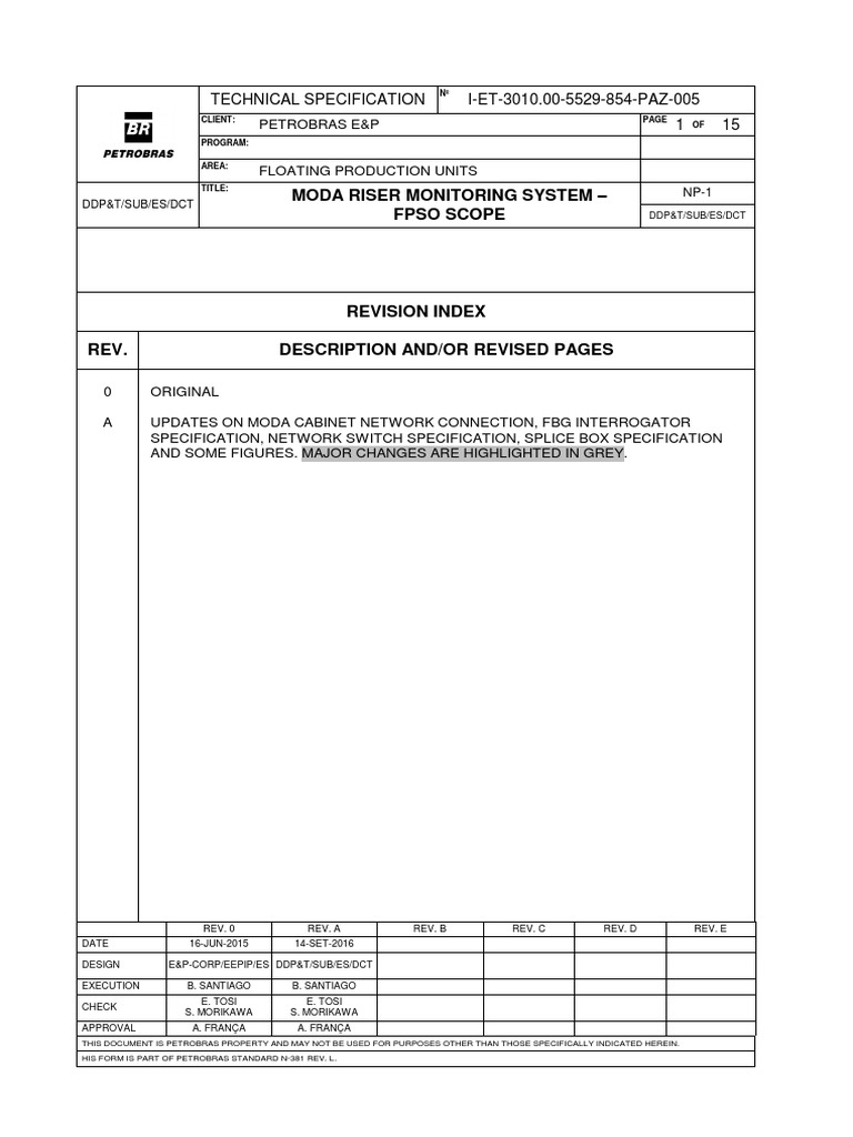 Riser Monitoring System | PDF | Optical Fiber | Computer Network