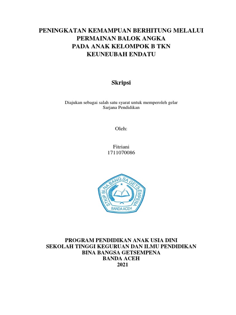 Contoh Prota Dan KTSP Paud | PDF | Karier & Perkembangan