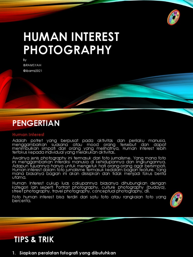 Human Interest Photography Rev | PDF | Pengembangan Diri