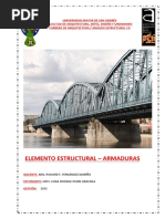 Armaduras - Tipo Howe | PDF | Braguero | Ingeniero civil