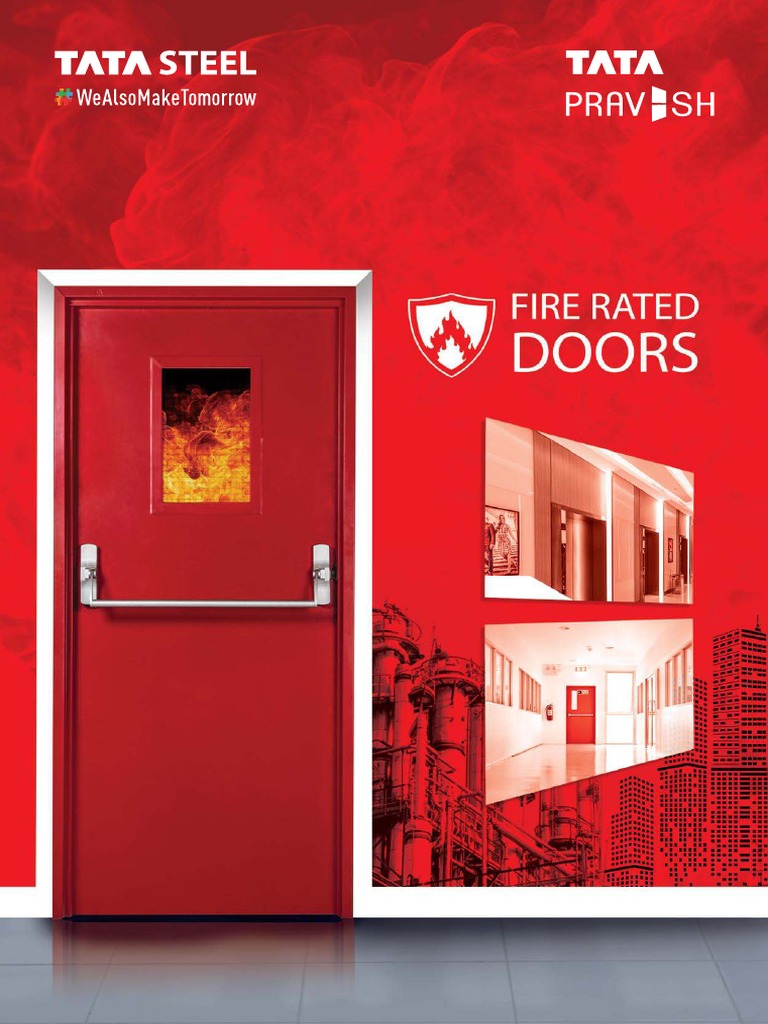 Fire Rated Door Brochure | PDF | Door | Fires