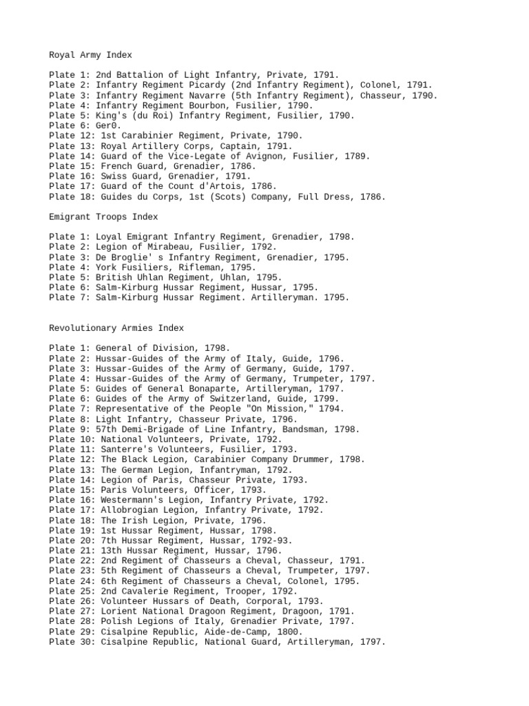 Index Vol2 | PDF | Infantry | Military Organization