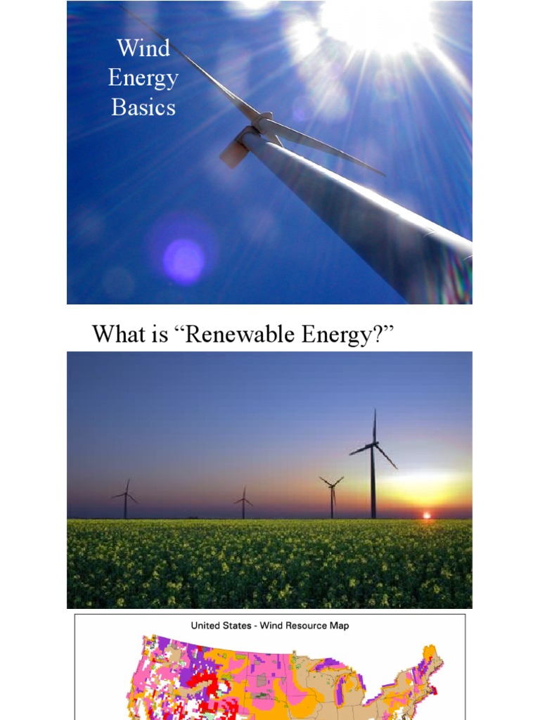 Wind Energy Basics | PDF | Wind Power | Wind Turbine