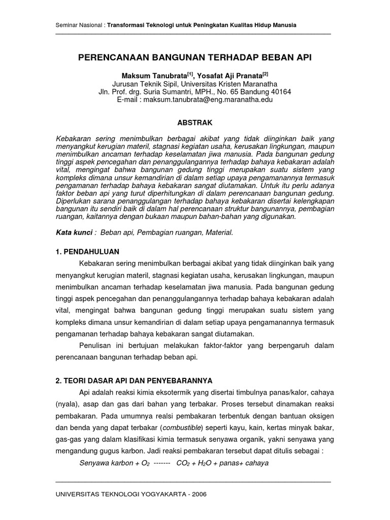 Perenc - Bang.Tahan Api | PDF