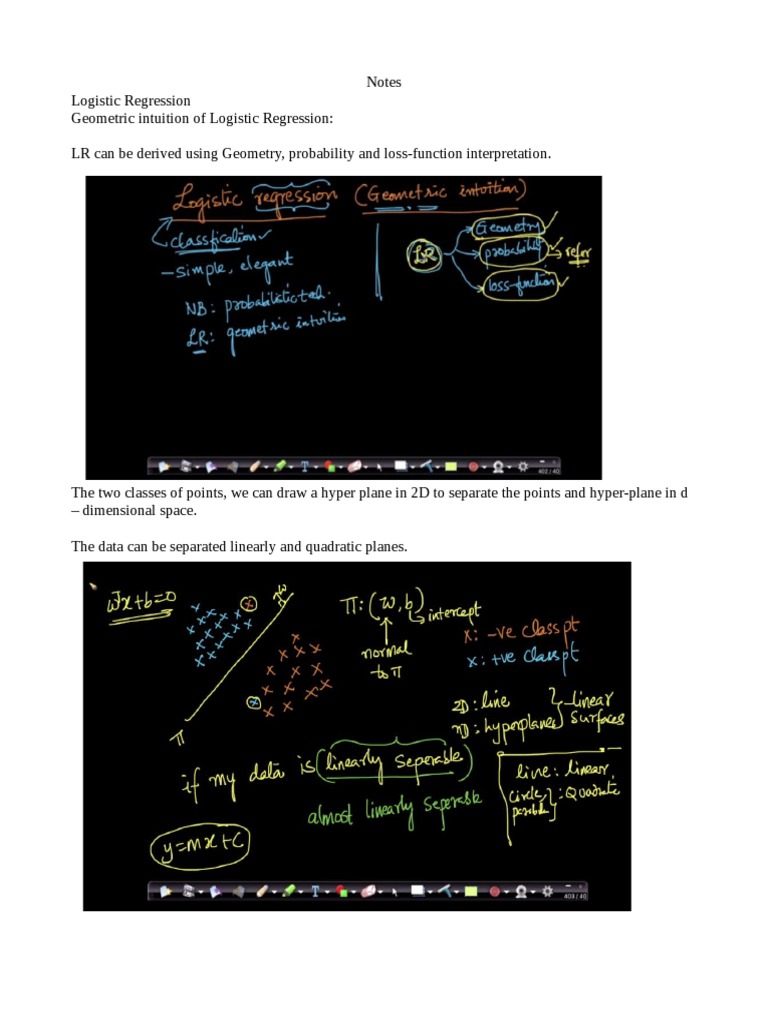 Logistic Regression | Download Free PDF | Mathematical Optimization ... Logistic Regression | Download Free PDF | Mathematical Optimization ...