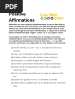 100 Affirmations | PDF