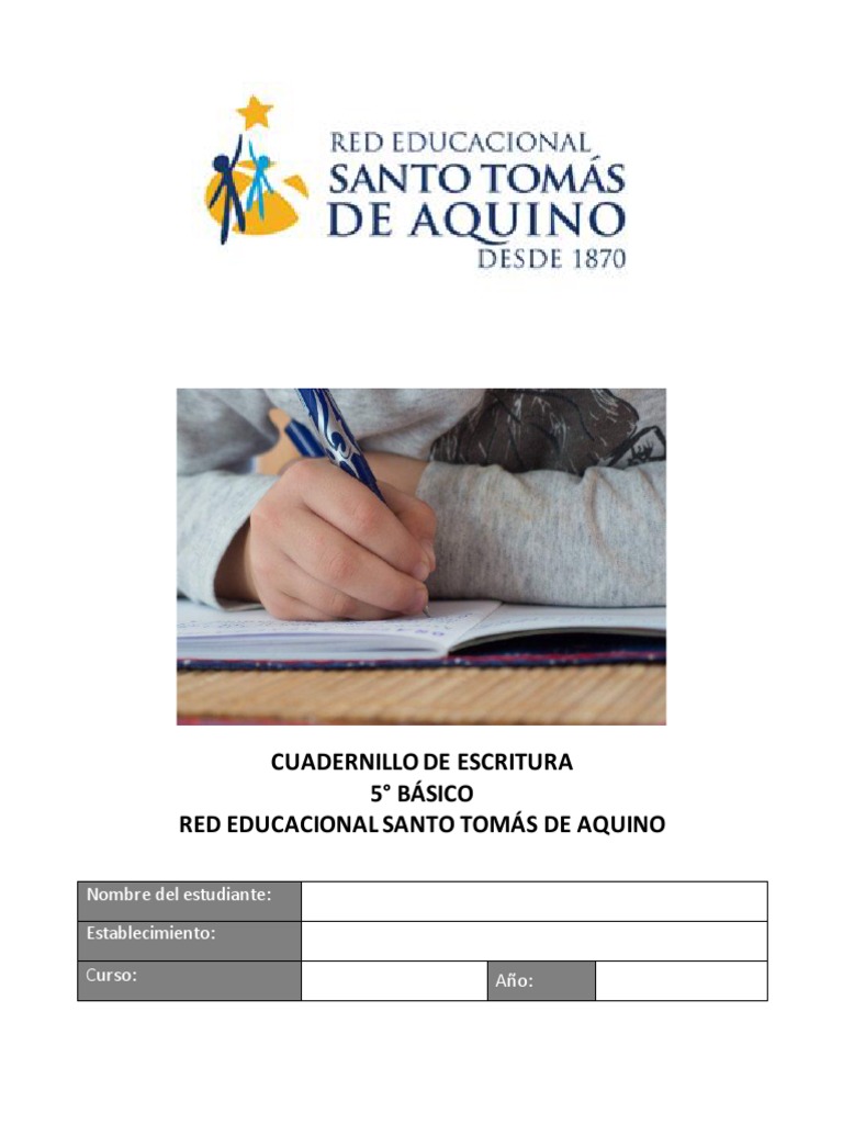 Cuadernillo Escritura 5° Básico Estudiante | PDF | Galaxia | Extinción