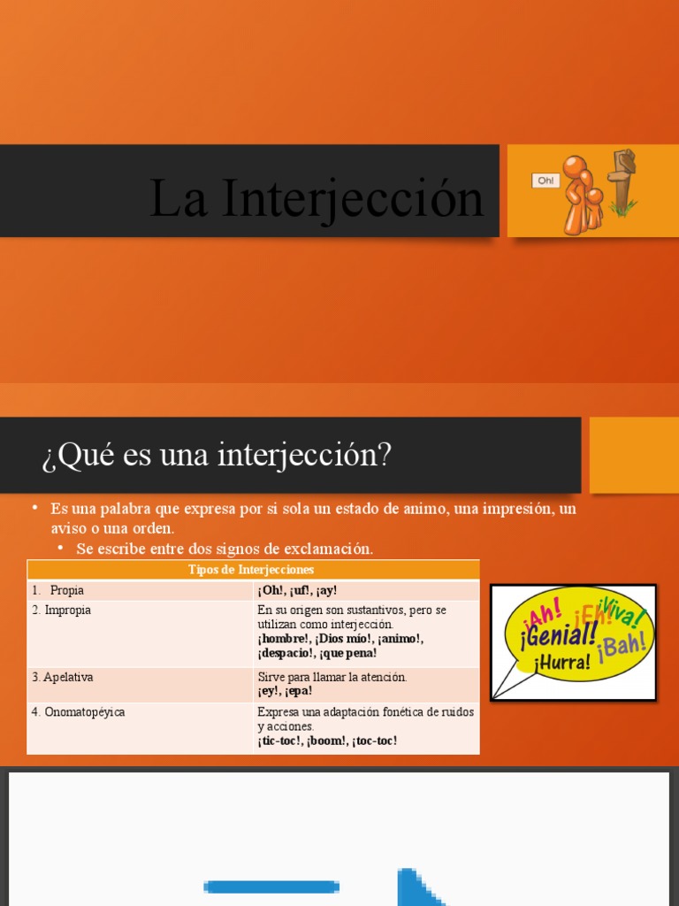 La Interjección y El Adjetivo | PDF | Adjetivo | Sintaxis