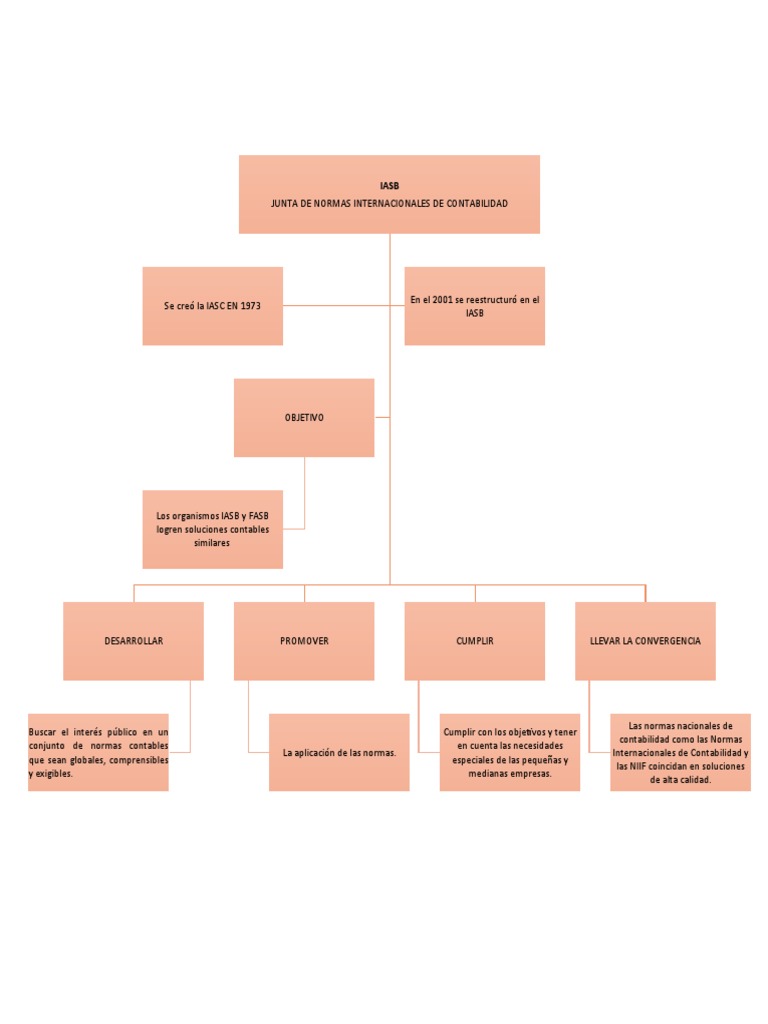 (AC-S04) Semana 04 - Tema 1 Tarea - Mapa Conceptual de Las NIIF | PDF | normas internacionales ...