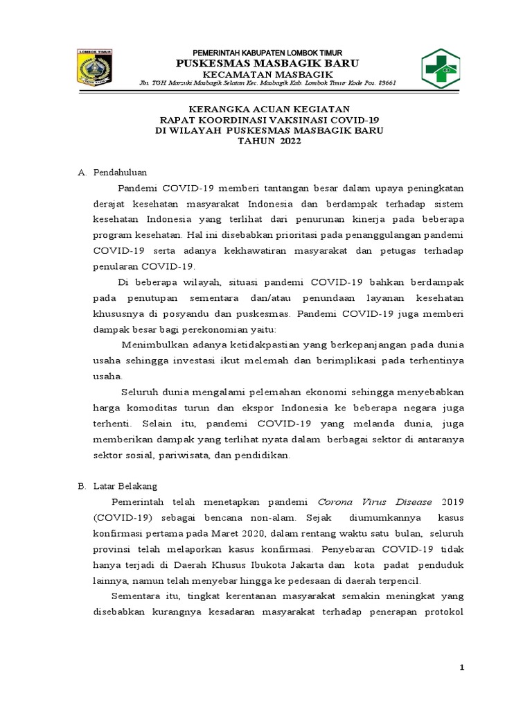 Kak Rakor Vaksin 2022 | PDF