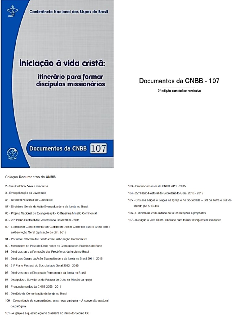 Documento 107 - Catequese | PDF