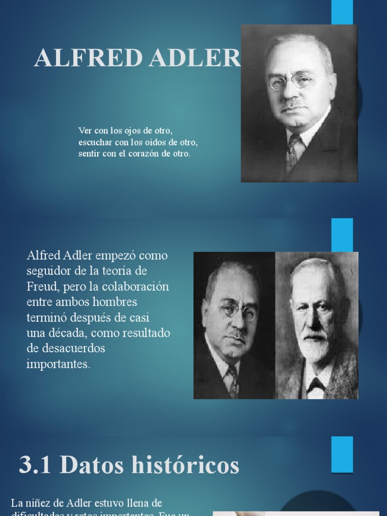 Alfred Adler | PDF | Neurosis | Sigmund Freud