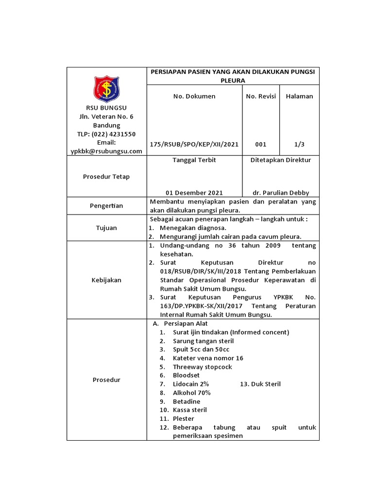 175 Spo Pungsi Pleura | PDF