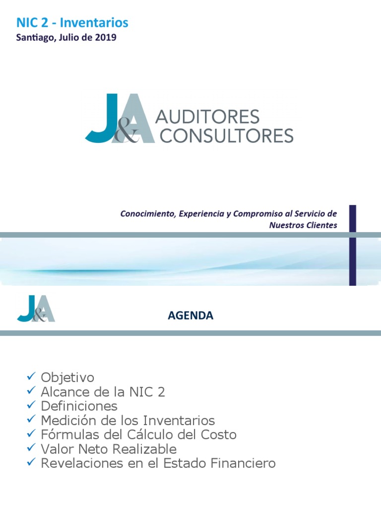 Normativa NIC 2 sobre Inventarios | PDF | Costo | Contabilidad
