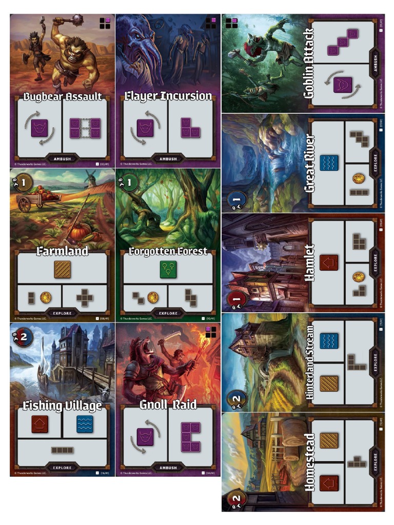 Cartographers Cards@150 | PDF