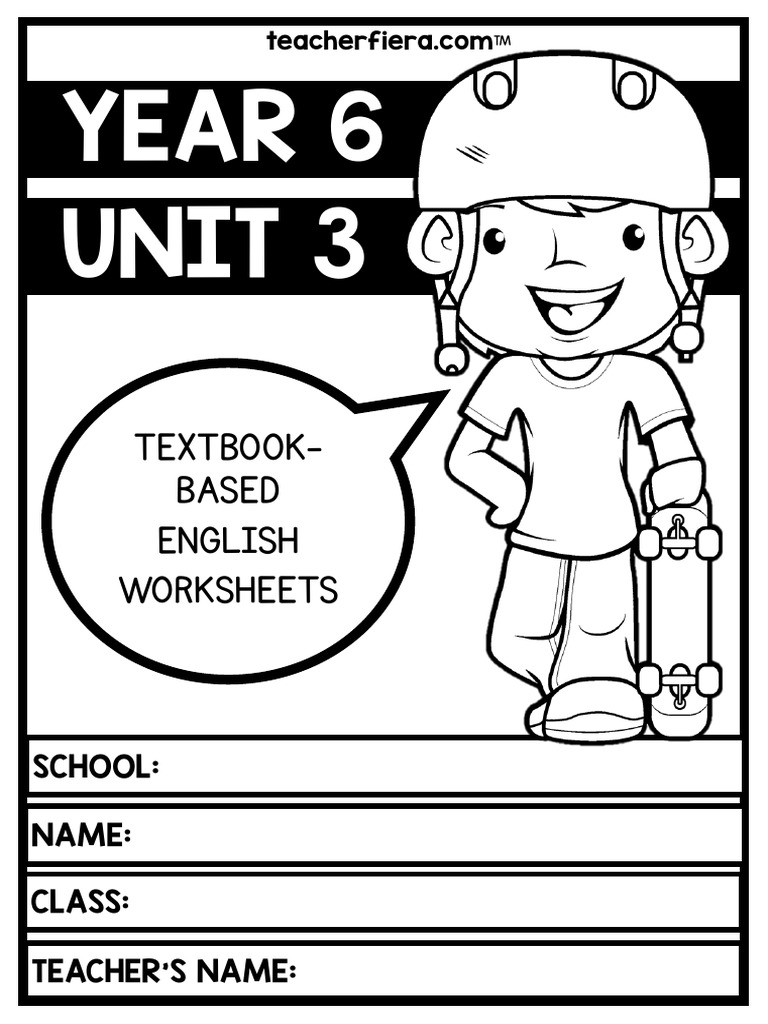 Year 6 Unit 3 Worksheets | PDF