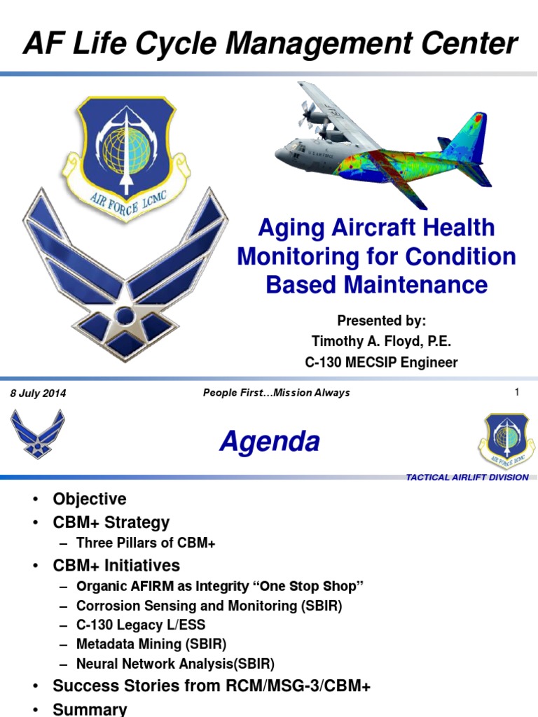 T Floyd-Aging Aircraft Heatlh Monitoring For Condition Based ...