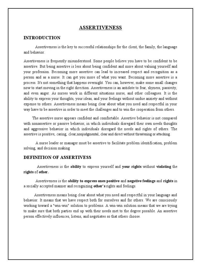 Assertiveness: Rights of Other | PDF | Anger | Feeling