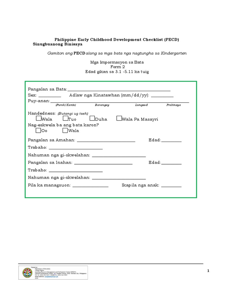 TCES PECD Final | PDF