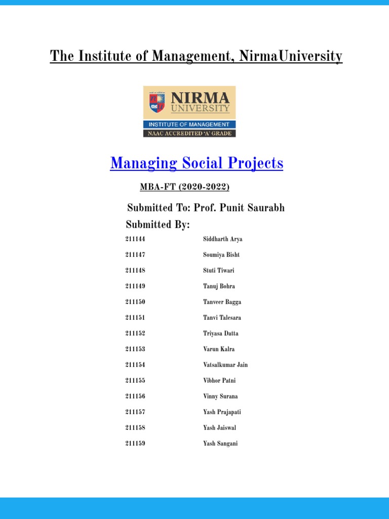 MSP Project Report | Download Free PDF | Social Media | Popular Culture ...
