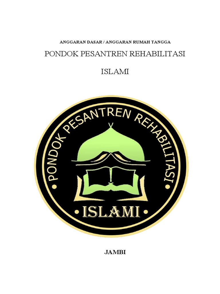 AD&ART Rehabilitasi Islami | PDF