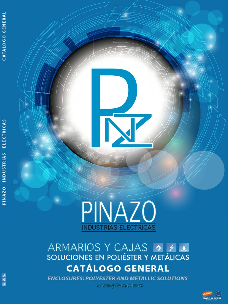 Pinazo Cat logo General 2023 PDF Electricidad Materiales