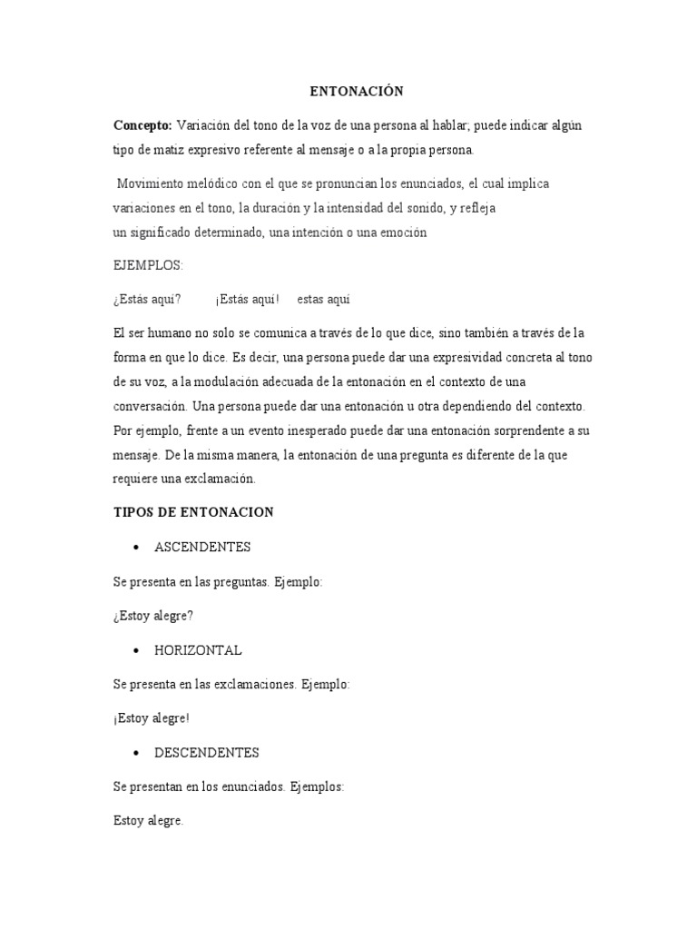 Entonación y Ritmo Melodico | PDF | Melodía | Ritmo