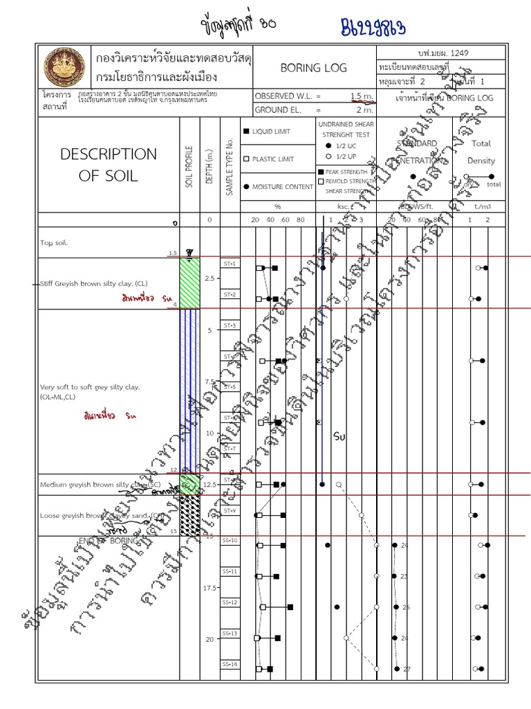 Boring Log - 30 (1) - 220402 - 224747 | PDF