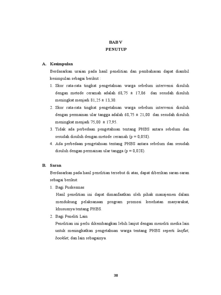 BAB V + DAFTAR PUSTAKA Prototype | PDF