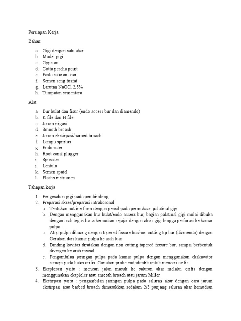 Tahapan Kerja PSA Stepback | PDF