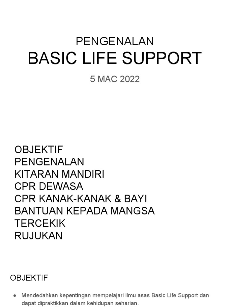 Basic Life Support | PDF