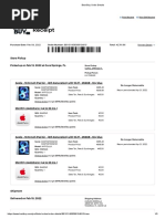 Apple Store Receipt Template | PDF