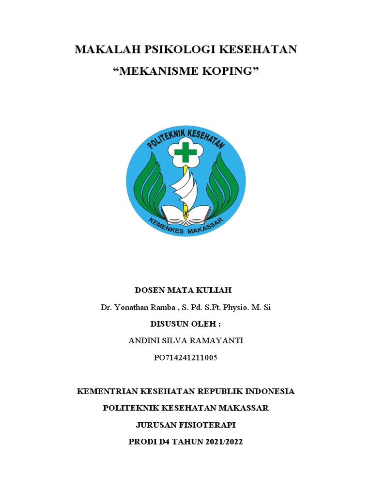Makalah Mekanisme Koping | PDF