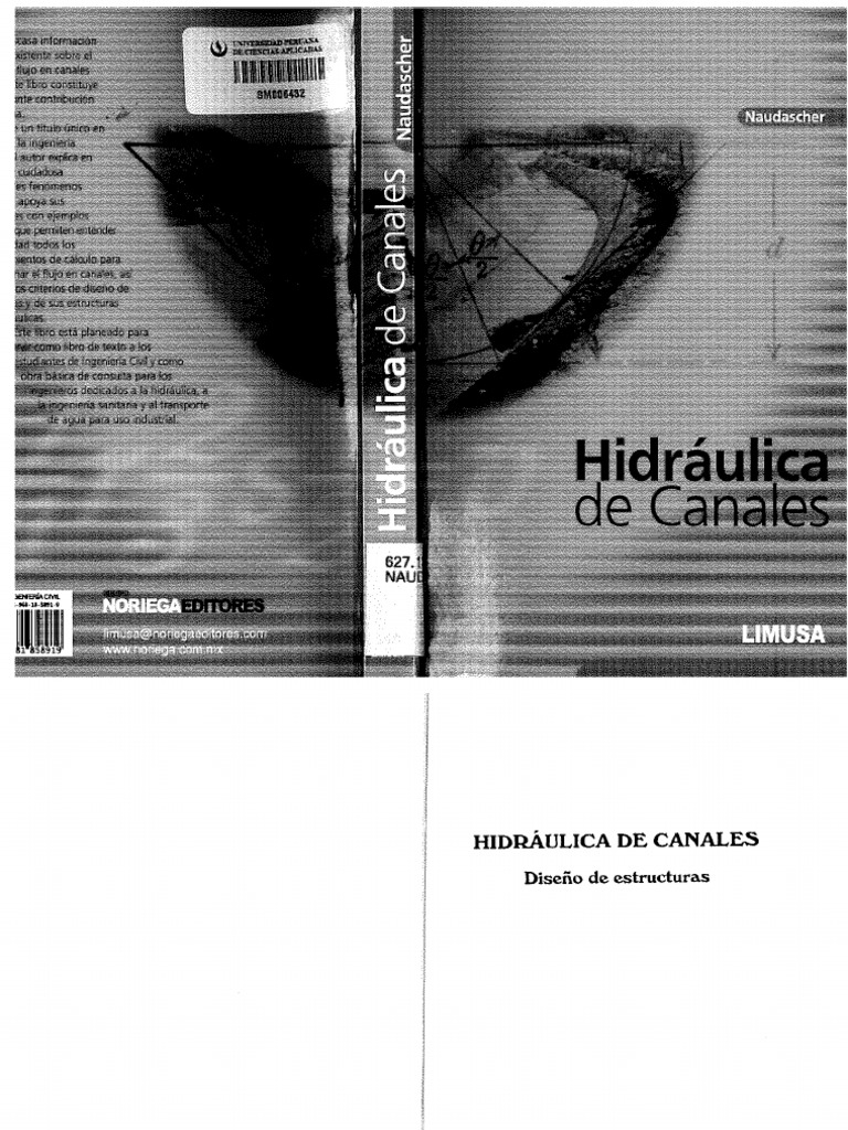 Hidráulica de Canales - Diseño de Estructuras - Naudascher Eduard | PDF