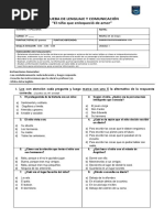 Evaluación Lectura Complementaria 7° Básico El Niño Que Enloquecio de ...